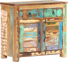 Příborník 70 x 35 x 65 cm masivní recyklované dřevo 287490