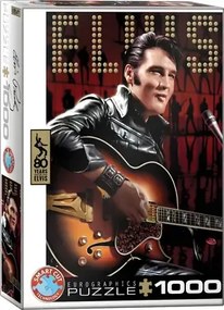 EUROGRAPHICS Puzzle Elvis Presley / 1000 dílků / 48,89 × 67,63 cm