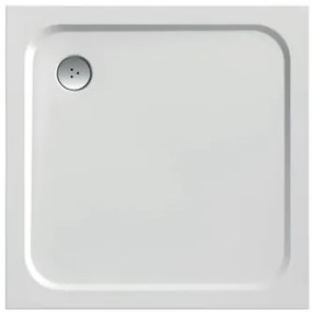 Ravak - Čtvercová sprchová vanička Perseus Pro Chrome 90x90 cm - bílá