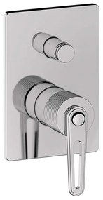 Sapho - Baterie pod omítku, pro 2 spotřebiče, s tělesem, chrom BB042