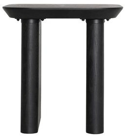 Odkládací stolek 120 x 40 cm roge černý MUZZA