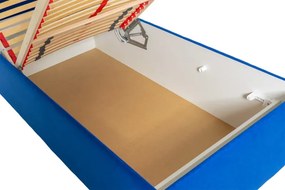 Postel Amelie s lamelovým roštem 2, 200x90, modrá (č.38)