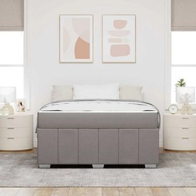 Rám postele Taupe 140 x 200 cm textil 3398290