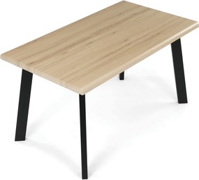 Autronic Jídelní stůl HT-F4514 140x80 cm Odstín: Dub šedý