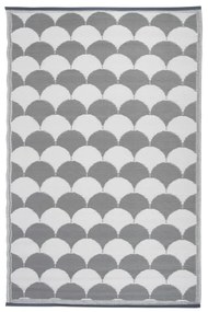 Esschert Design Venkovní koberec 180 x 121 cm šedo-bílý OC24 - Default Title