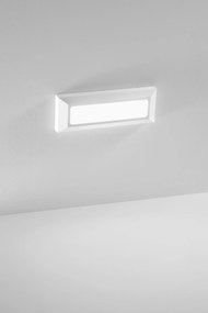 FAN LED-W-OASIS-BCO LED venkovní nástěnné svítidlo Oasis (bílé) 3 W, 370 lm, CCT 3000 / 4200 / 6500 K, 23 x 8 x 3 cm - FANEUROPE