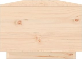 vidaXL Konferenční stolek 100x50x35 cm masivní borové dřevo [818265] Barva: Šedá