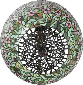 Barevná stolní lampa Tiffany Flower Garden - Ø 46*72cm