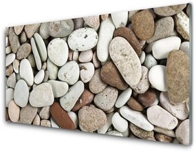 Obraz na skle Kameny Dekorační Kamínky 100x50 cm
