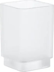 Grohe Selection Cube - Sklenička daVinci saténová bílá
