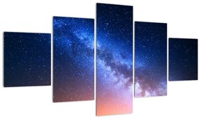 Obraz - Noční krásy hvěžd (125x70 cm)