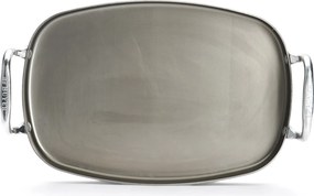 Oválná pánev ke grilování Plancha de Buyer MINERAL B 38x26cm hladká