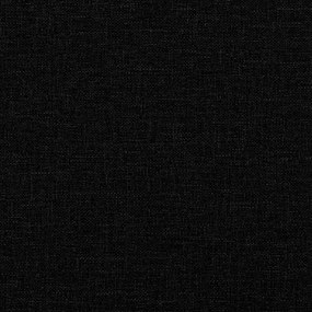 3dílná sedací souprava s poduškami černá textil 3201814