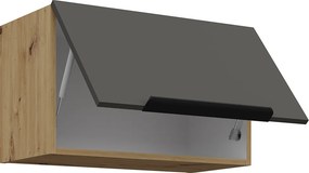 ARIA pa | horní skříňka 60 GU-36 1F výklopná | 60 cm | ANTI FINGERPRINT povrch | artisan/šedá grafit