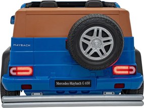 Elektrické autíčko Mercedes Benz MAYBACH G650 STRONG modré