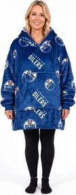 Mikinová televizní deka NHL Edmonton Oilers - vel. S