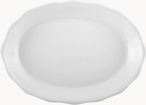 Oválný porcelánový servírovací talíř Blanc
