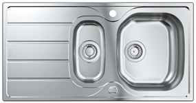Grohe - Dřez K200, 97x50 cm, kartáčovaná nerez 31564SD1