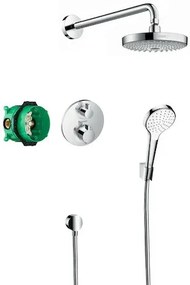 Hansgrohe Ecostat sprchový systém včetně podomítkového tělesa chrom 27295000