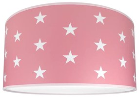 LAMPDAR | Dětské stropní svítidlo STARS PINK 2xE27/60W/230V růžová | SA0664