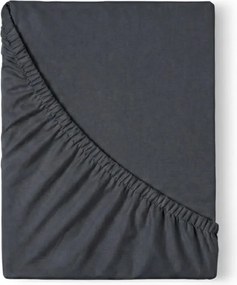 Kvalitex Jersey prostěradlo tmavě šedé 90x200cm