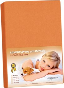 Bellatex Jersey LUX Oranžová 200x220 cm