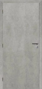 Solodoor Interiérové dveře 90 L, 90 × 197 cm, fólie, levé, beton, plné
