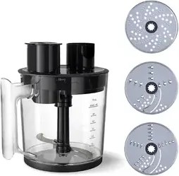 Philips HR2685/00 nerez/černá / Tyčový mixér / 1200 W / sekáček 1 l /