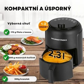 GourmetMaxx Horkovzdušná fritéza 12251