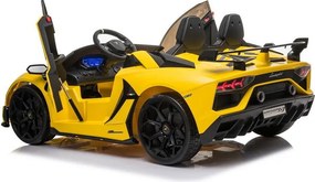 LEAN CARS Elektrické autíčko Lamborghini Aventador SX2028 žluté