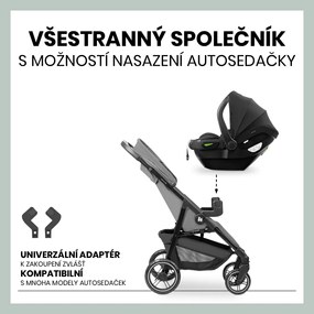 Hauck Sporťák Shop N Care Grey