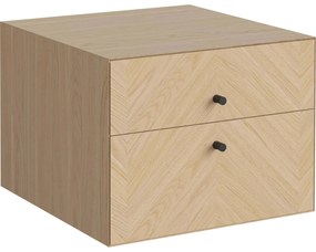 Bolia designové noční stolky Luxe 2 Drawers Wall