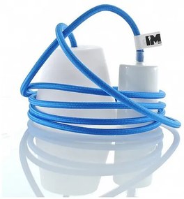 Silikon 1-závěsná žárovka, light blue/white IMINDESIGN