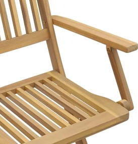 vidaXL Skládací zahradní židle 2 ks 58 x 54,5 x 90 cm masivní akácie [365741]