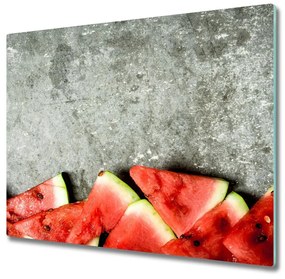 Skleněná krájecí deska Plátky melounu 60x52 cm
