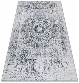 Kusový koberec Rozeta smetanověbílý 80x150cm