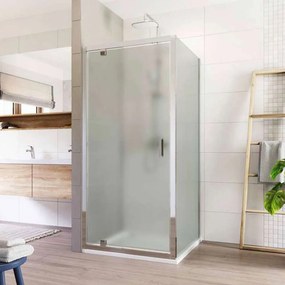 Mereo Lima sprchový kout čtverec 90x90190 cm sklo Point dveře pivotové ALU chrom CK86922K