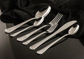 Nerezový příbor 24 ks ve stříbrné barvě pro 4 osoby Luce – Kulig