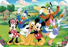 Trefl - Puzzle - Dřevěné puzzle Mickey a přátelé / 24 dílků / 28 x 19.