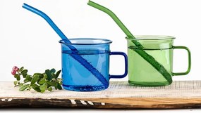 Hrnek Glass 0,35l, modrý