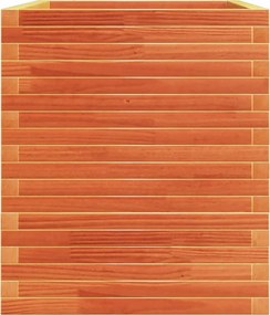 Zahradní truhlík voskově hnědý 110x60x72 cm masivní borovice 3282651