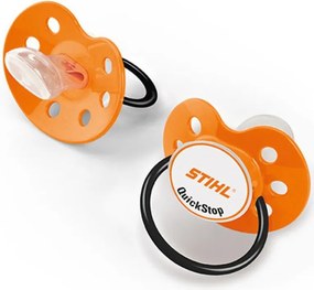 Dětský dudlík STIHL (2 ks) [oranžový]