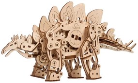 Ugears 3D dřevěné mechanické puzzle Stegosaurus