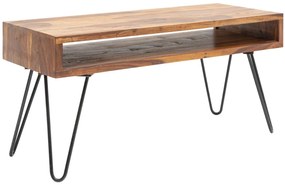 OnaDnes -20% Moebel Living Masivní sheeshamový konferenční stolek Remus 100x50 cm
