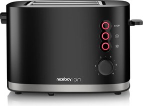 Topinkovač Niceboy ION Cruncher C3 Onyx, černá