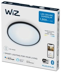 WiZ - LED Stmívatelné stropní svítidlo SUPERSLIM LED/14W/230V 2700-6500K Wi-Fi