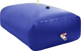 Nádrž na vodu s kohoutkem skládací 3 000 l PVC 156335