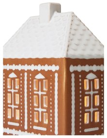 Keramický svícen na čajovou svíčku Gingerbread Lighthouse – Kähler Design