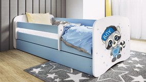 Dětská postel Babydreams mýval modrá