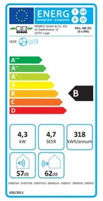 Mobilní klimatizace Remko RKL 495 DC S-Line (stříbrná)